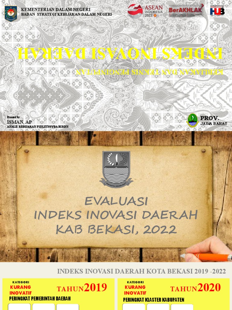 Input Iid Kab Bekasi 2023 | PDF