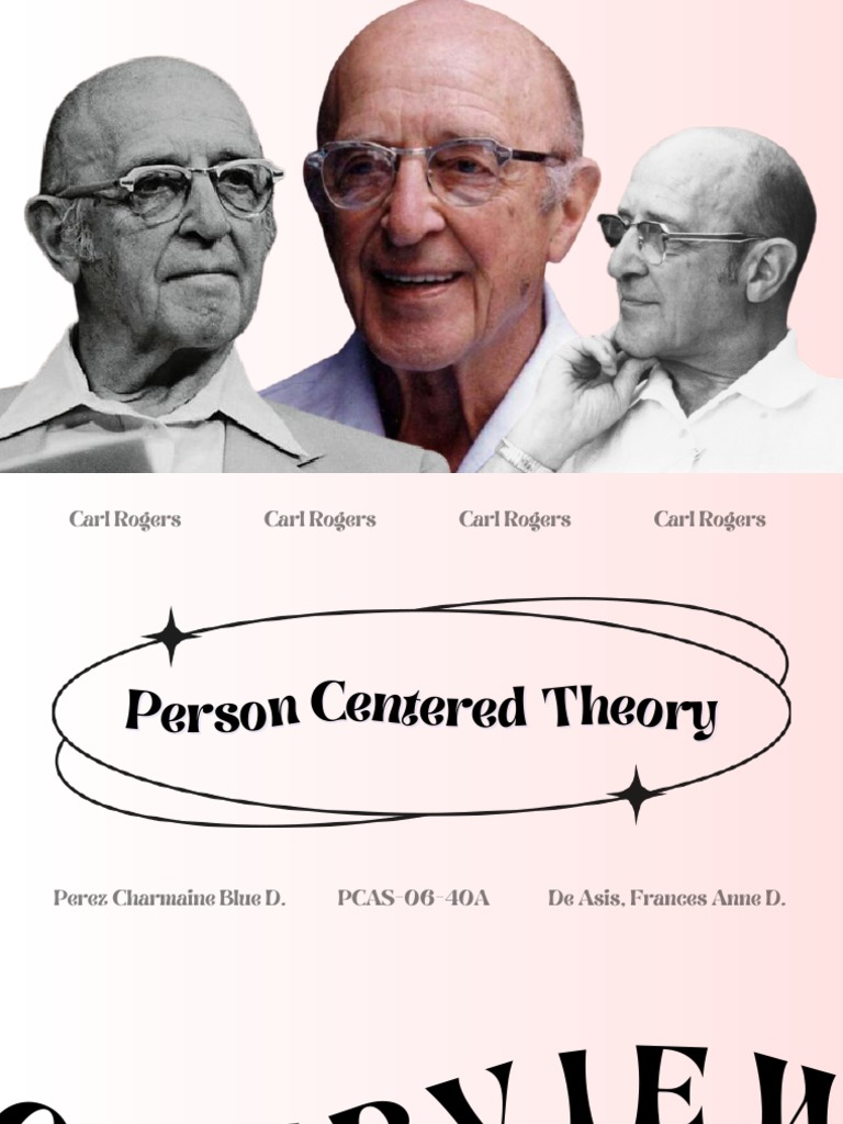 Carl Rogers, Person-Centered Theory PDF | PDF | Self Actualization | Self Concept