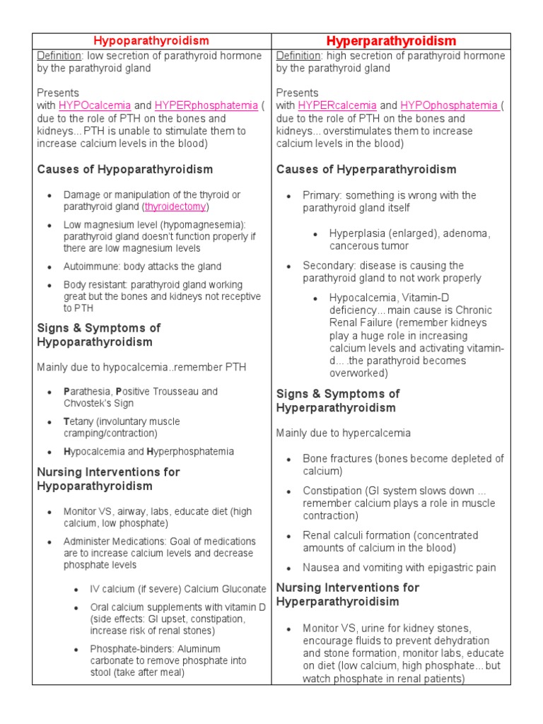 Hypoparathyroidism | PDF | Parathyroid Gland | Organ (Anatomy)