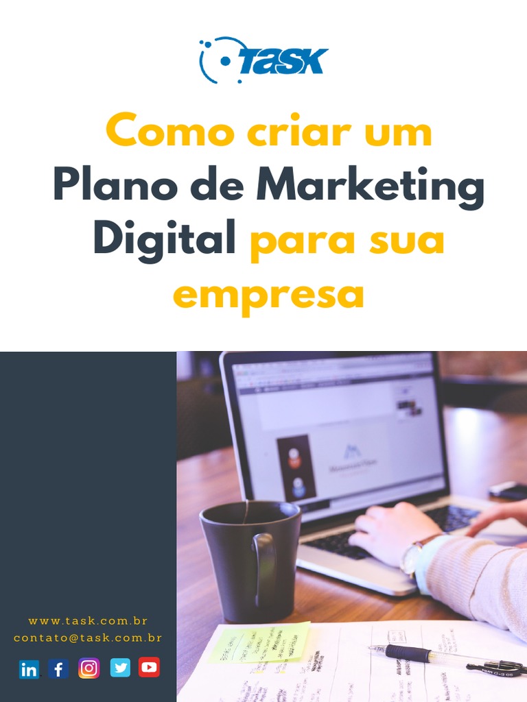 E Book Plano de Marketing Digital | PDF | Marketing digital | SEO