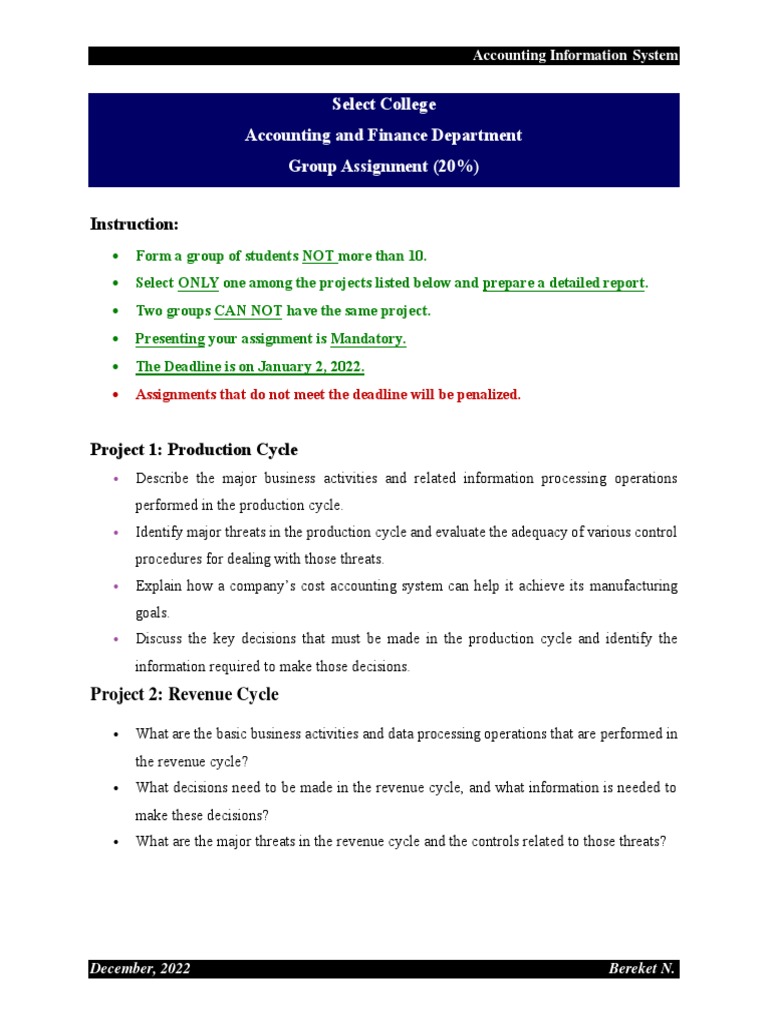 Ais Project Pdf Accounting Human Resource Management