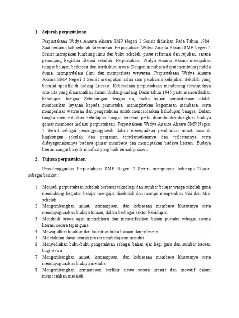 Data Perpus & Denah-1 | PDF