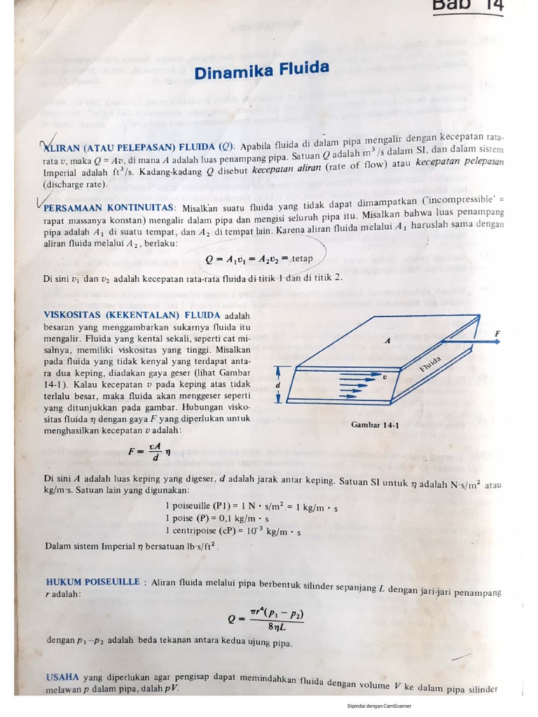 Dinamika Fluida PDF | PDF