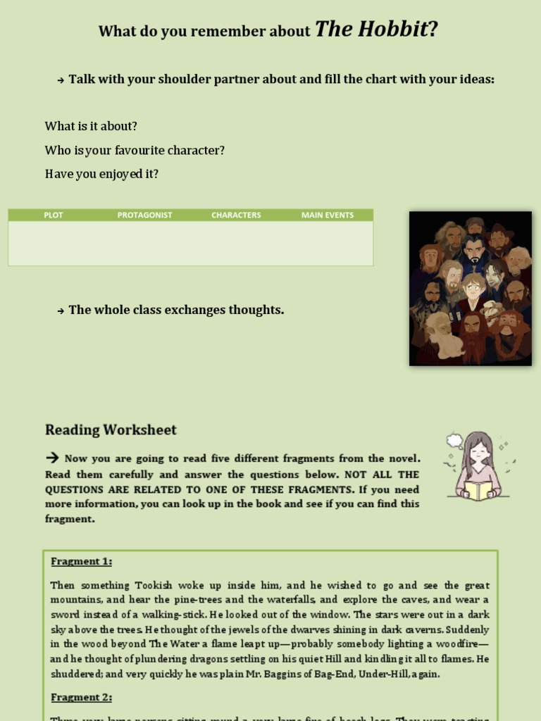 Creating Collaborative Stories: A Lesson on The Hobbit and Narrative ...