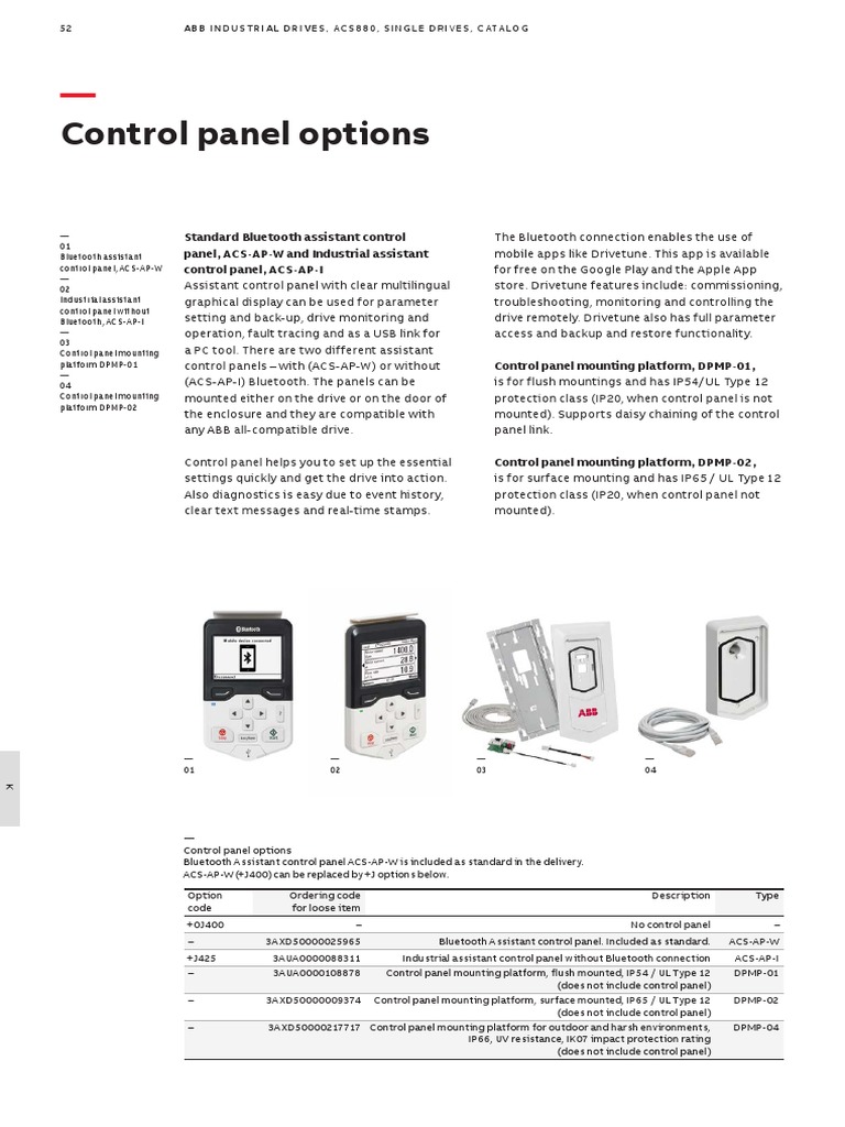 ACS880 Catalog ACS-AP-I | PDF | Bluetooth | Computer Engineering