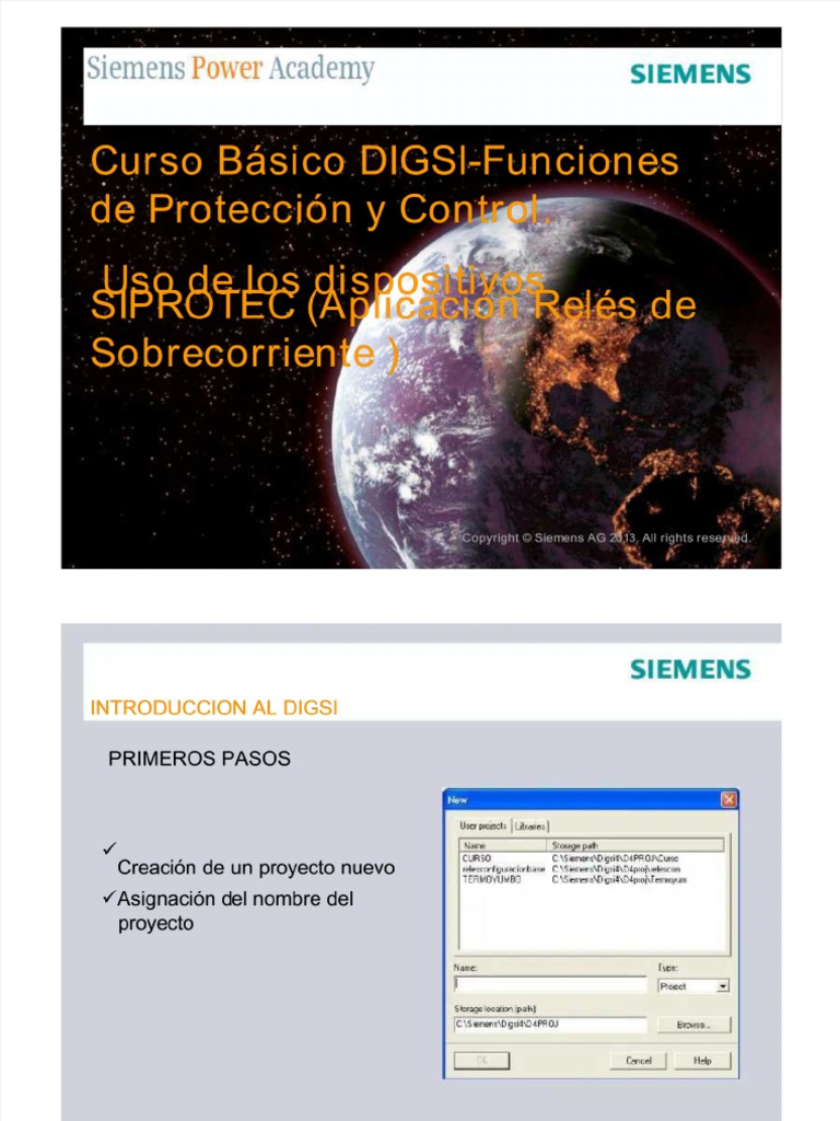 (PDF) 01.DIGSI 4 - Curso Básico - Funciones de Control y Protección ... (PDF) 01.DIGSI 4 - Curso Básico - Funciones de Control y Protección ...