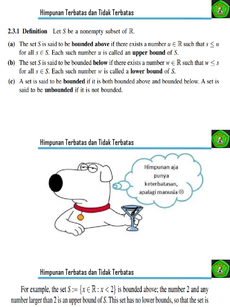 Himpunan Terbatas vs Tidak Terbatas | PDF