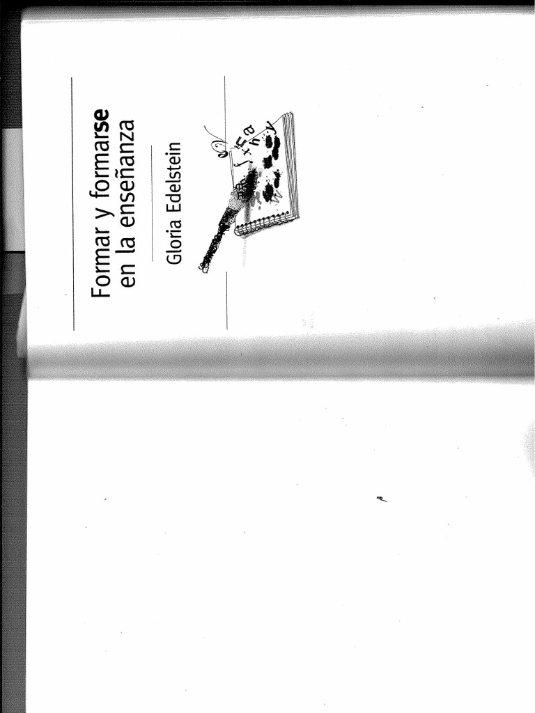 EDELSTEIN Formar y Formarse Cap 3 - Prácticas PDF | PDF