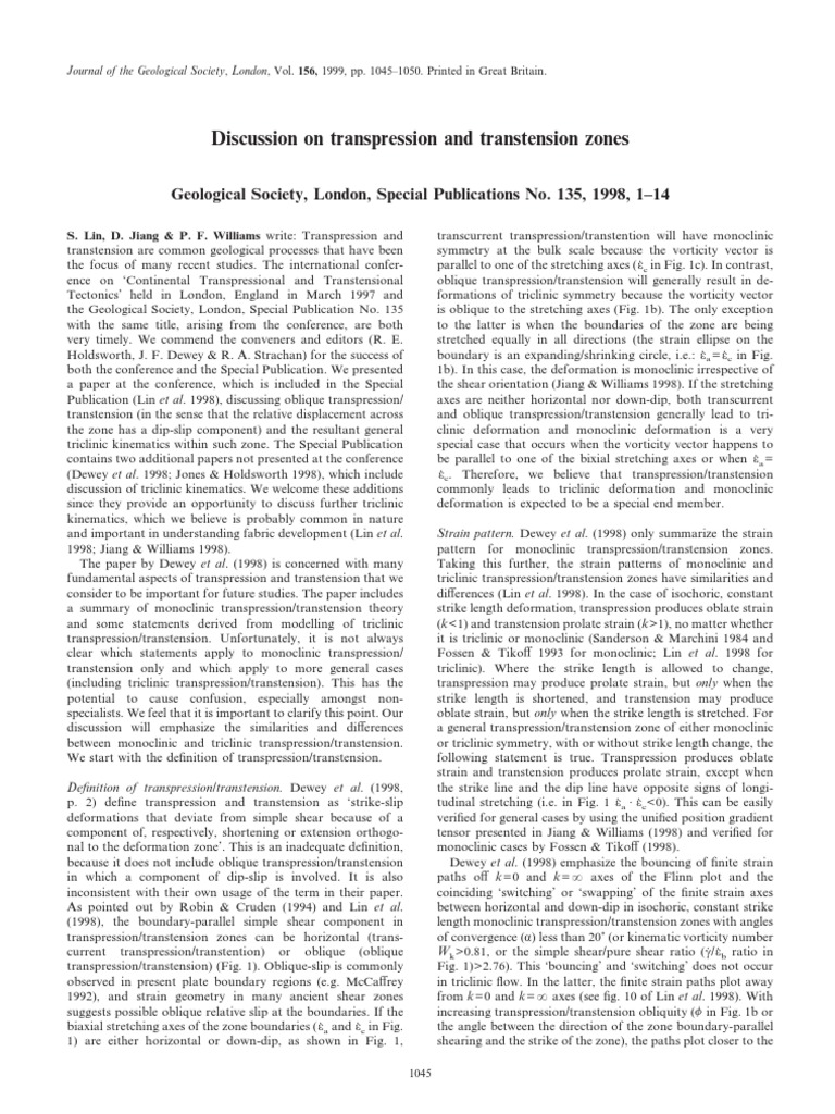 10 1144@gsjgs 156 5 1045 | PDF | Fault (Geology) | Geology