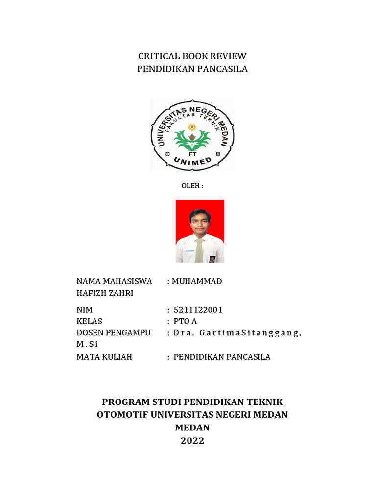 CBR Pancasila Muhammad Hafizh Zahri | PDF