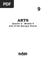 G9 MODULE ARTS 1st Quarter | PDF | Paintings | Composition (Visual Arts)