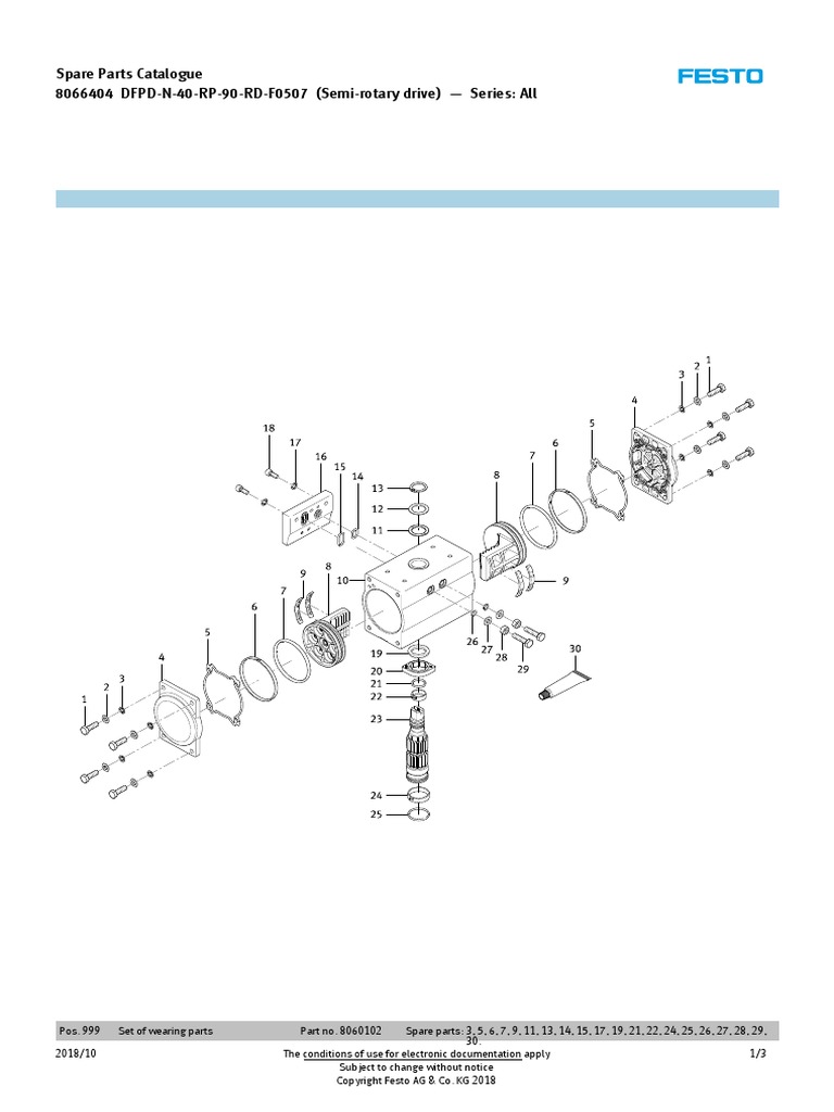 Festo 8066404 Line Drawing | Download Free PDF | Machines ...