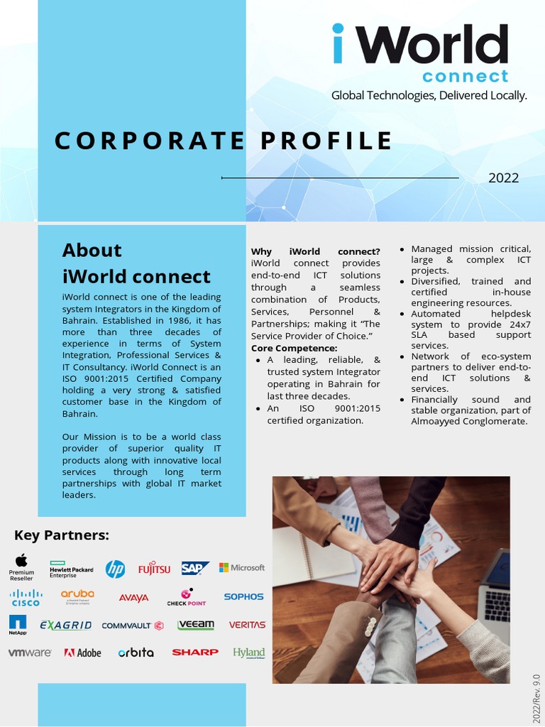 Iworld Connect Corporate Brochure Rev.9.0 | PDF | Enterprise Resource ...