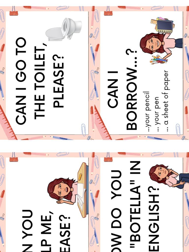 Classroom Language | PDF