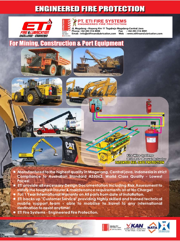 ETI-Fire Suppression System Brochure | PDF