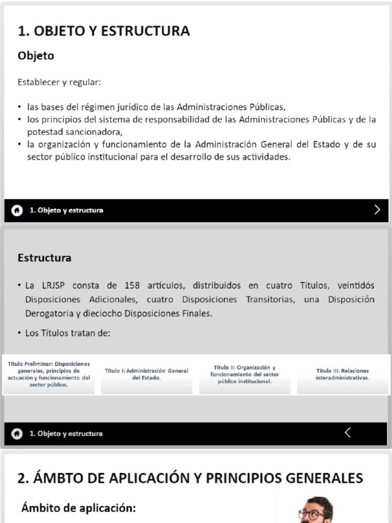 ESQUEMA Ley 40-2015 PDF | PDF