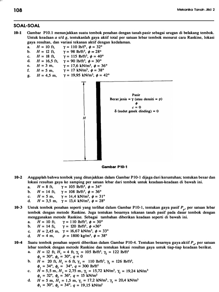 Mektan 2 - Bab 10 Soal | PDF