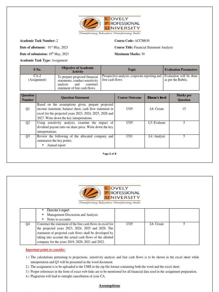 A1003140512 28187 1 2023 Ca2 PDF | PDF | Expense | Depreciation