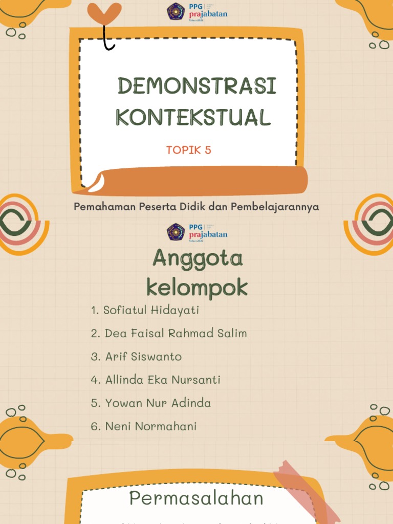 t5 Demonstrasi Kontekstual PPDP Sofiatul Hidayati Compressed | PDF