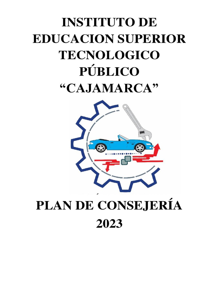 Plan de Consejeria 2023 | PDF | Maestros | Aprendizaje Plan de Consejeria 2023 | PDF | Maestros | Aprendizaje