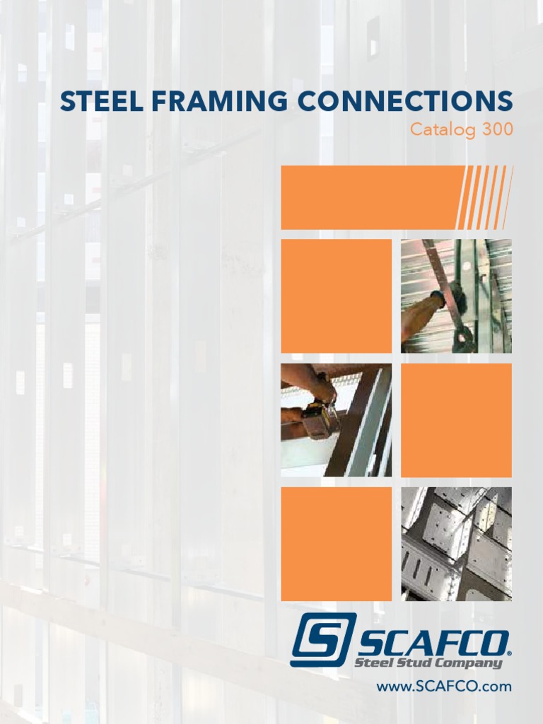 Steel Framing Connections | PDF | Screw