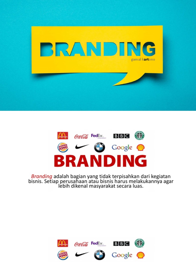 Branding | PDF | Karier & Perkembangan