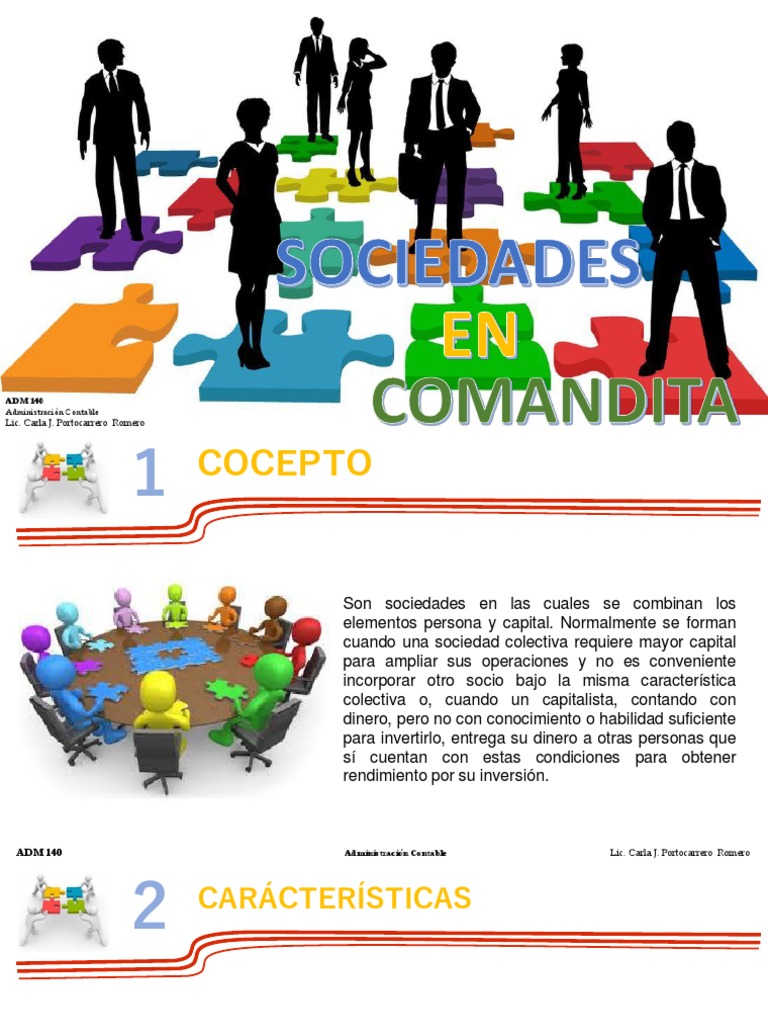 Sociedades Comandita | PDF | Contabilidad | Negocios económicos
