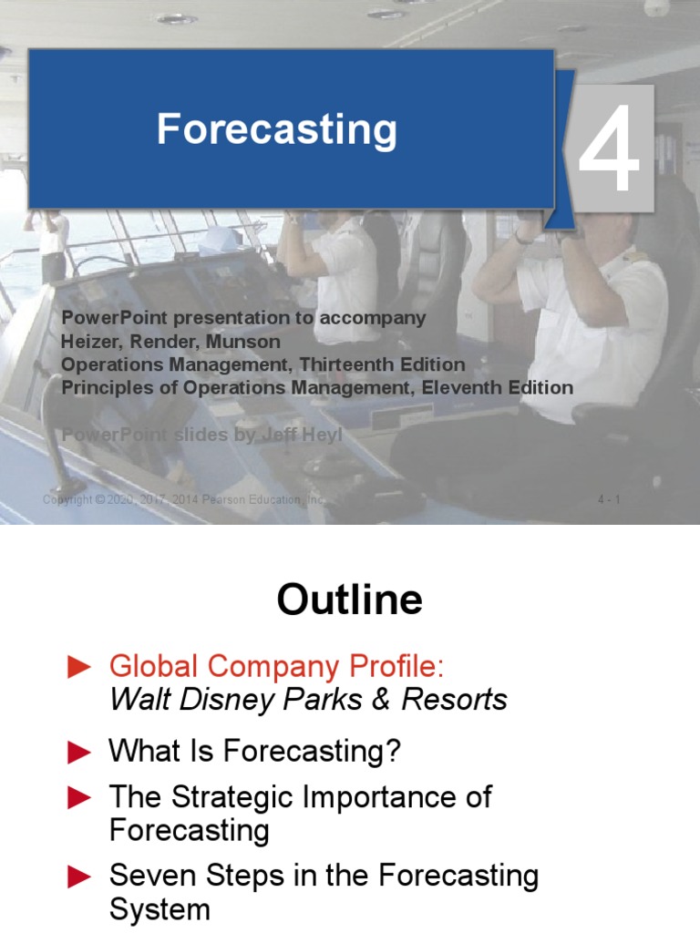 Heizer Om13 ch04 | PDF | Forecasting | Moving Average