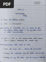 Communication Skills Class 9 | PDF | Communication | Part Of Speech