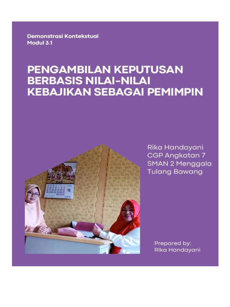 Demonstrasi Kontekstual | PDF | Karier & Perkembangan