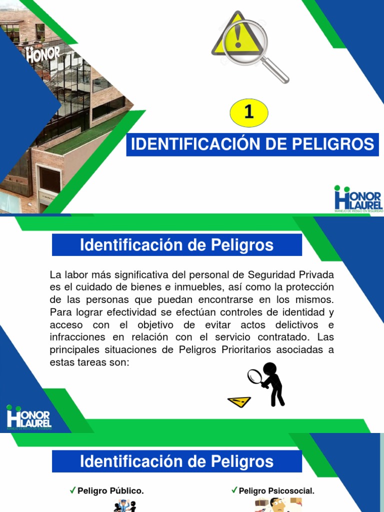 Identificacion de Peligros | PDF | Seguridad y salud ocupacional