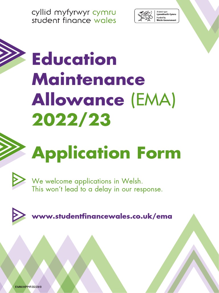 EMA Wales Application Guide 2022/23 | PDF