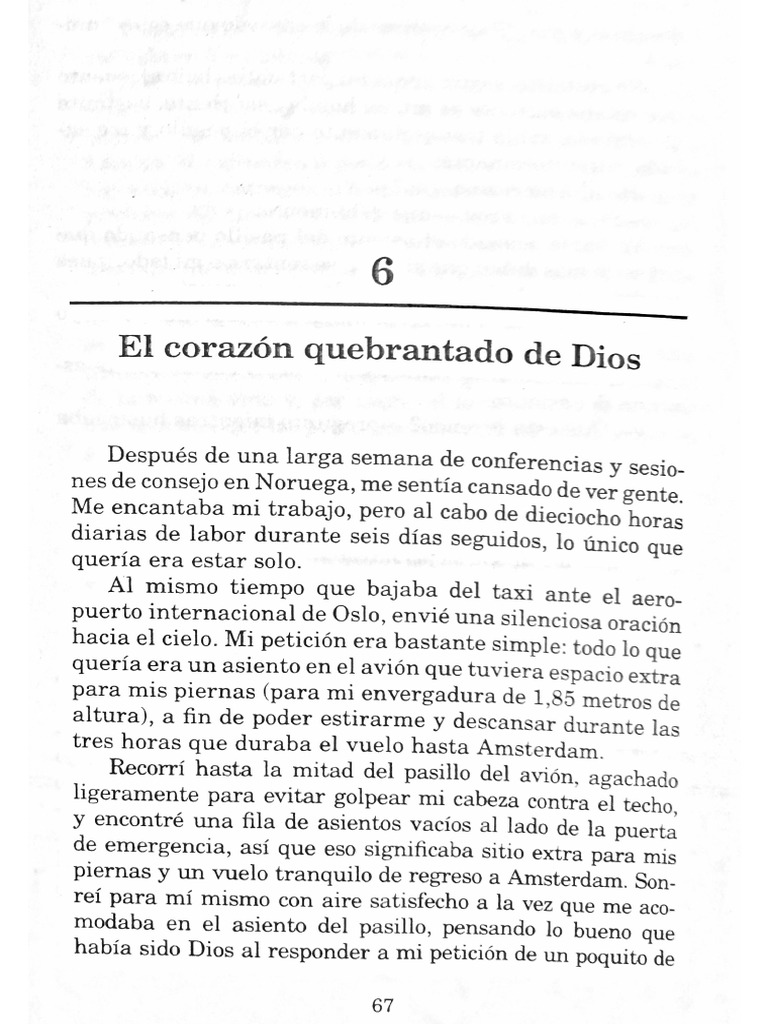 Capítulo 6. El Corazón Quebrantado de Dios PDF | PDF