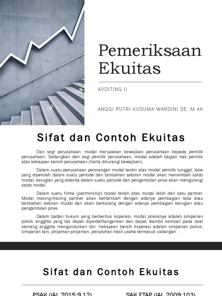 07 Pemeriksaan Ekuitas Full | PDF