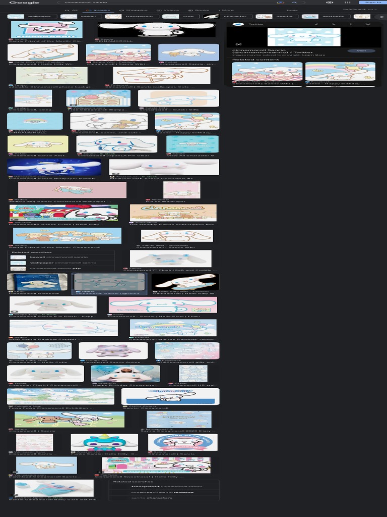 Cinnamoroll Sanrio - Google Search PDF | PDF