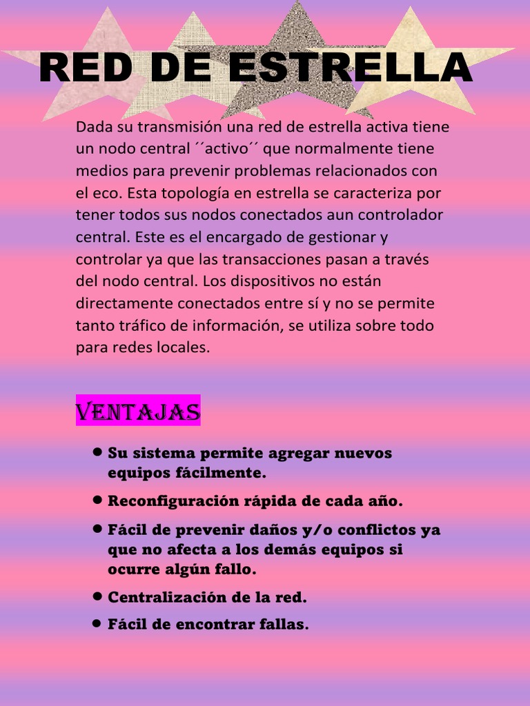 ACTIVIDAD # 7 Red de Estrella PDF | PDF