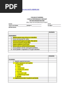Checklist PEG Tube Feeding | PDF | Medicine | Health Sciences