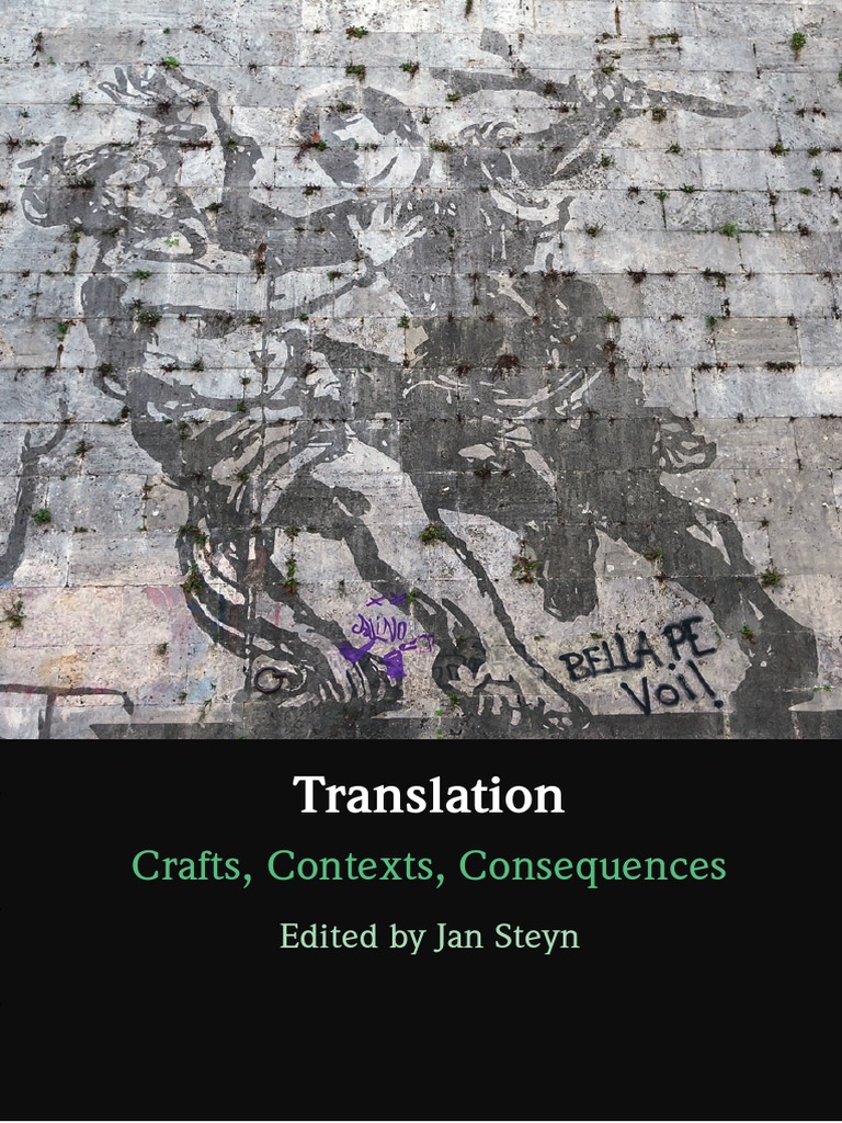 Translation - Crafts, Contexts, Consequences | PDF | Translations