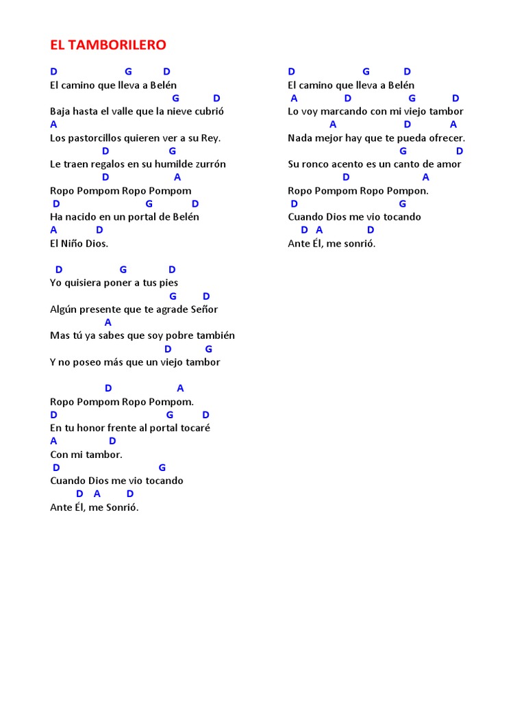 El Tamborilero | PDF