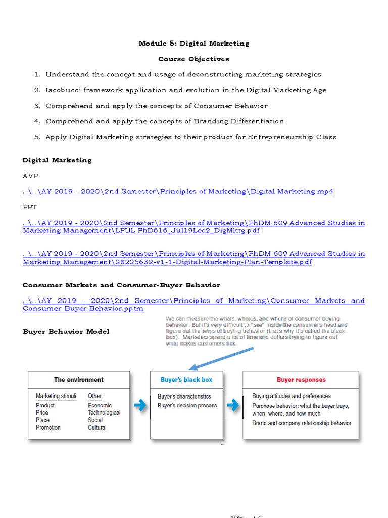 Marketing Module 5 PDF | Download Free PDF | Brand | Product (Business)