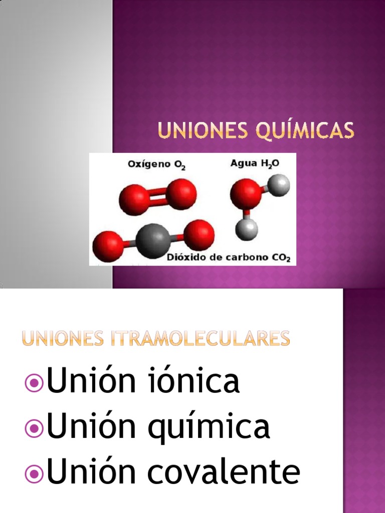 Tipos de Uniones Químicas: Iónicas y Covalentes | PDF | Polaridad ...
