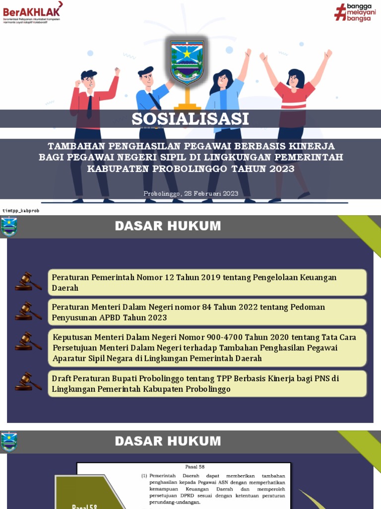 Paparan Sosialisasi TPP - 2023 | PDF