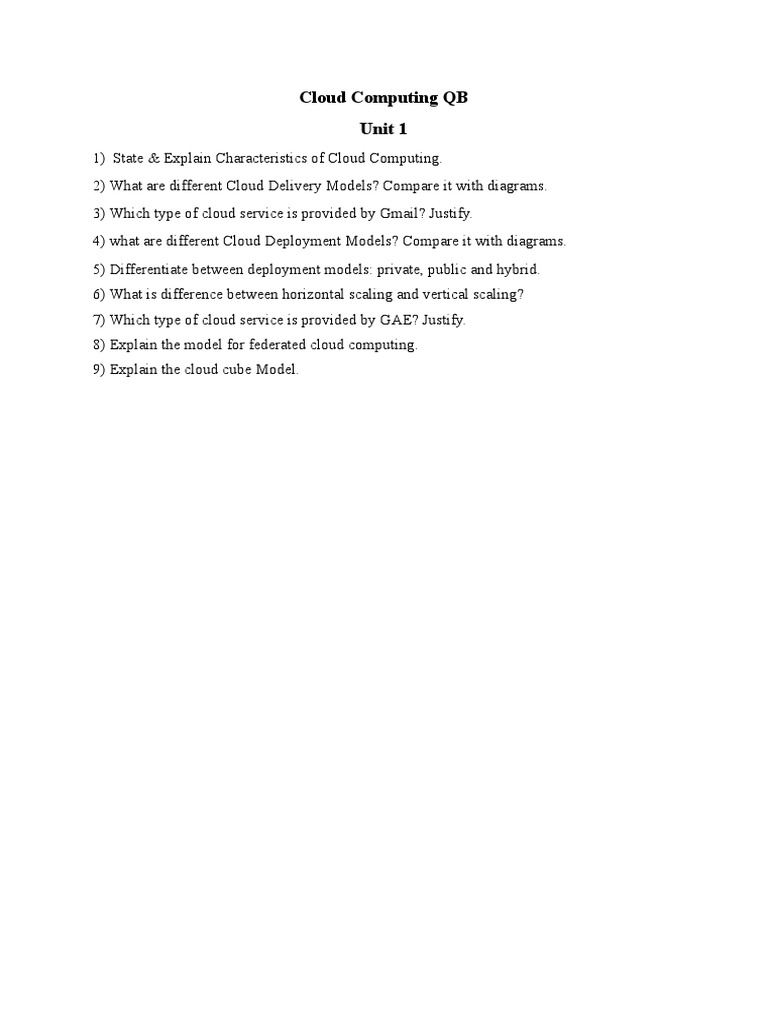 Cloud Computing Concepts and Virtualization | PDF | Computers