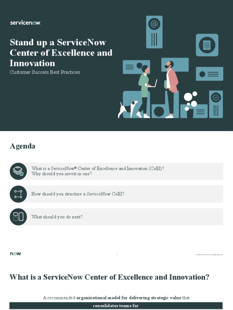 Center Excellence Innovation Coei Deck | PDF