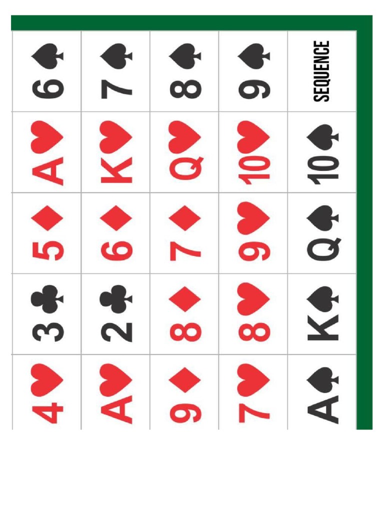 Tablero Secuence PDF | PDF