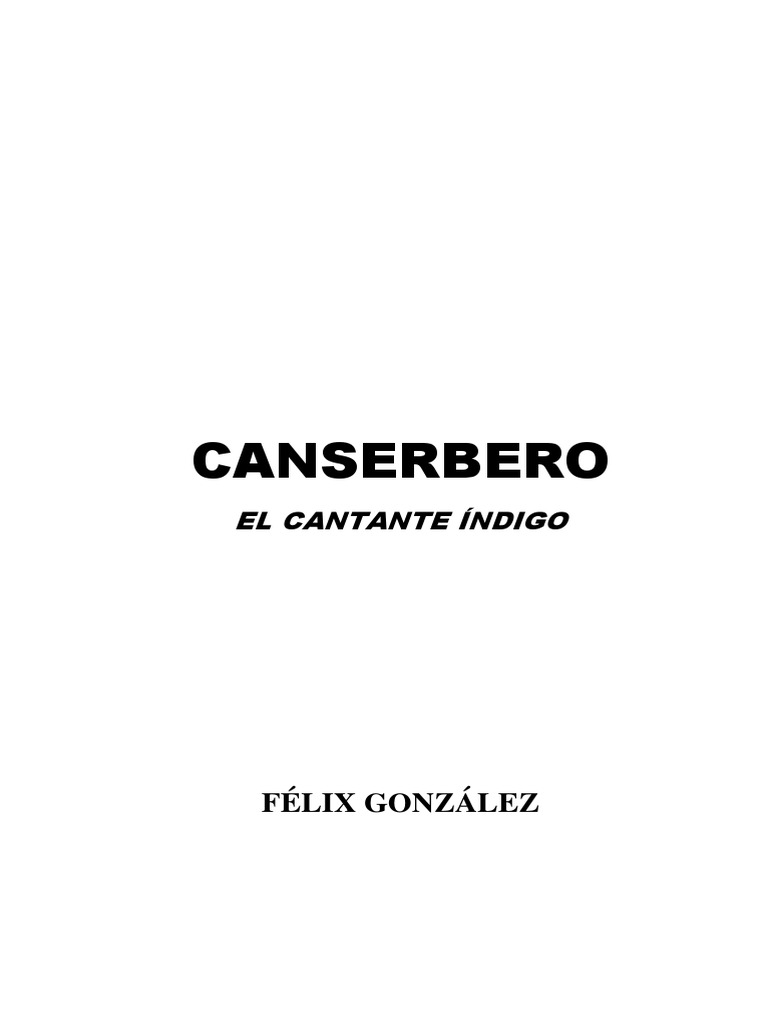 Canserbero: El Cantante Índigo | PDF