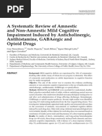 Anticholinergic Cognition Scale Guide | PDF | Dementia | Caregiver