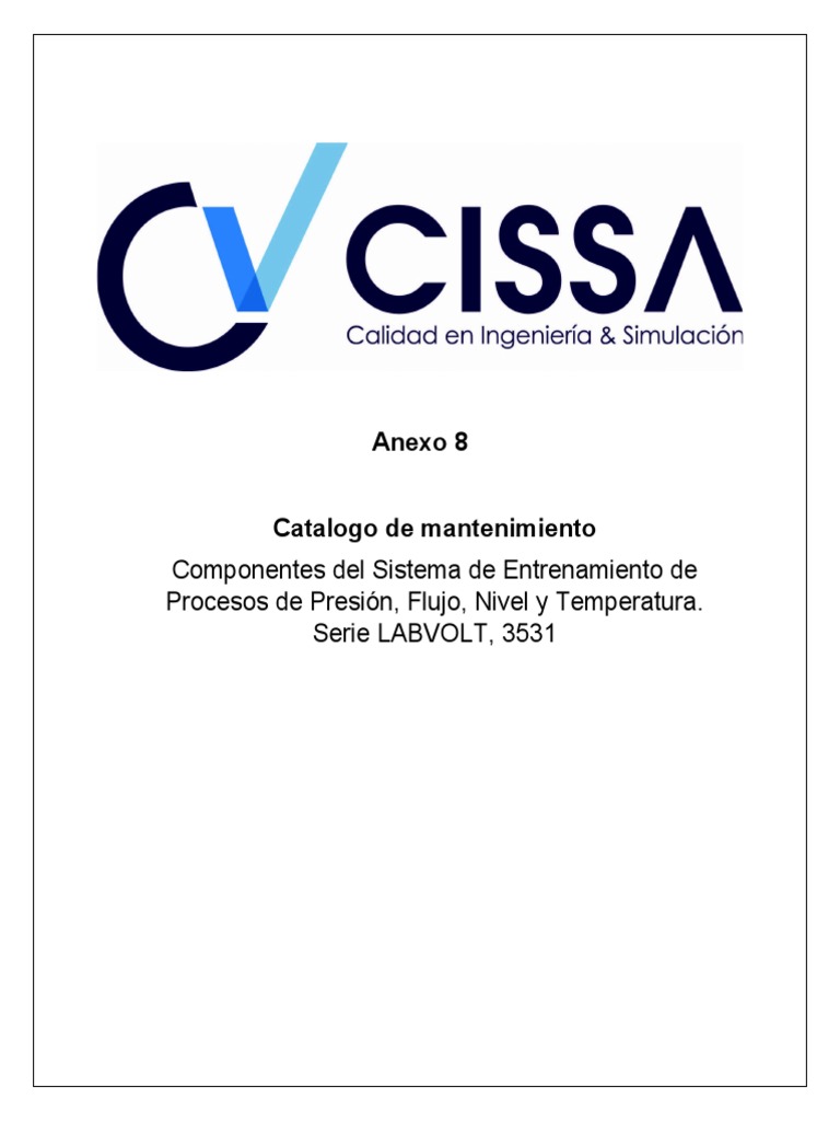 ANEXO 8 Catalogo de Mantenimieto de Componentes LABVOLT 3531 | PDF ...