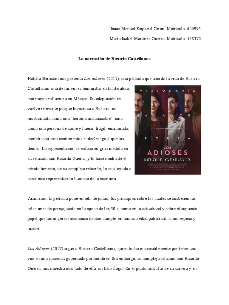 Análisis de La Estructura, Montaje y Narrativa de Una Película | PDF ...