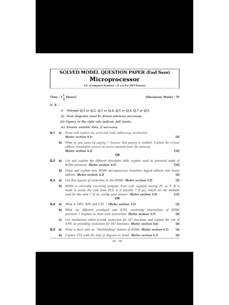 Endsem Sample Paper | PDF